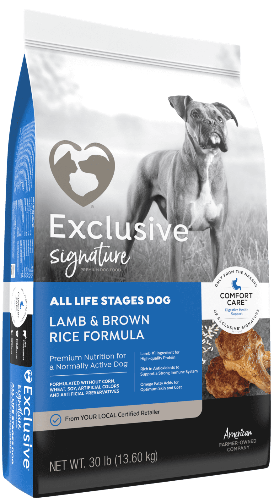 Purina, Exclusive, Lamb & Rice Adult Dog, 15 lbs. - Augusta Cooperative ... Purina, Exclusive, Lamb & Rice Adult Dog, 15 lbs. - Augusta Cooperative ...